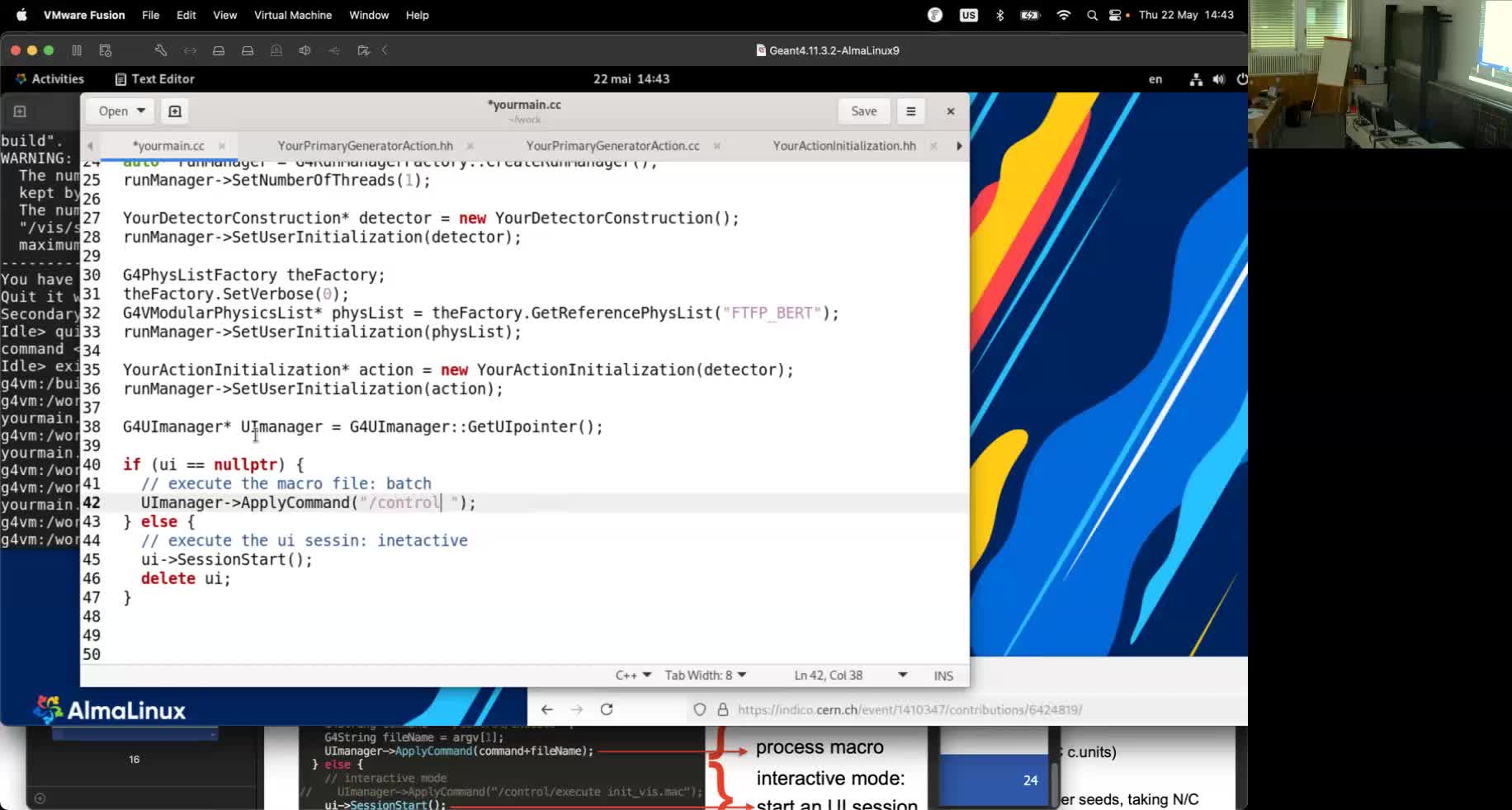 G4FS25 Day 4 Session 1 - Geant4: Introduction to User Commands and Visualisation · CDS Videos · CERN