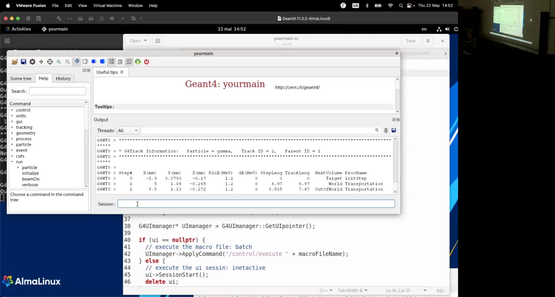 G4FS25 Day 4 Session 1 - Geant4: Introduction to User Commands and Visualisation · CDS Videos · CERN
