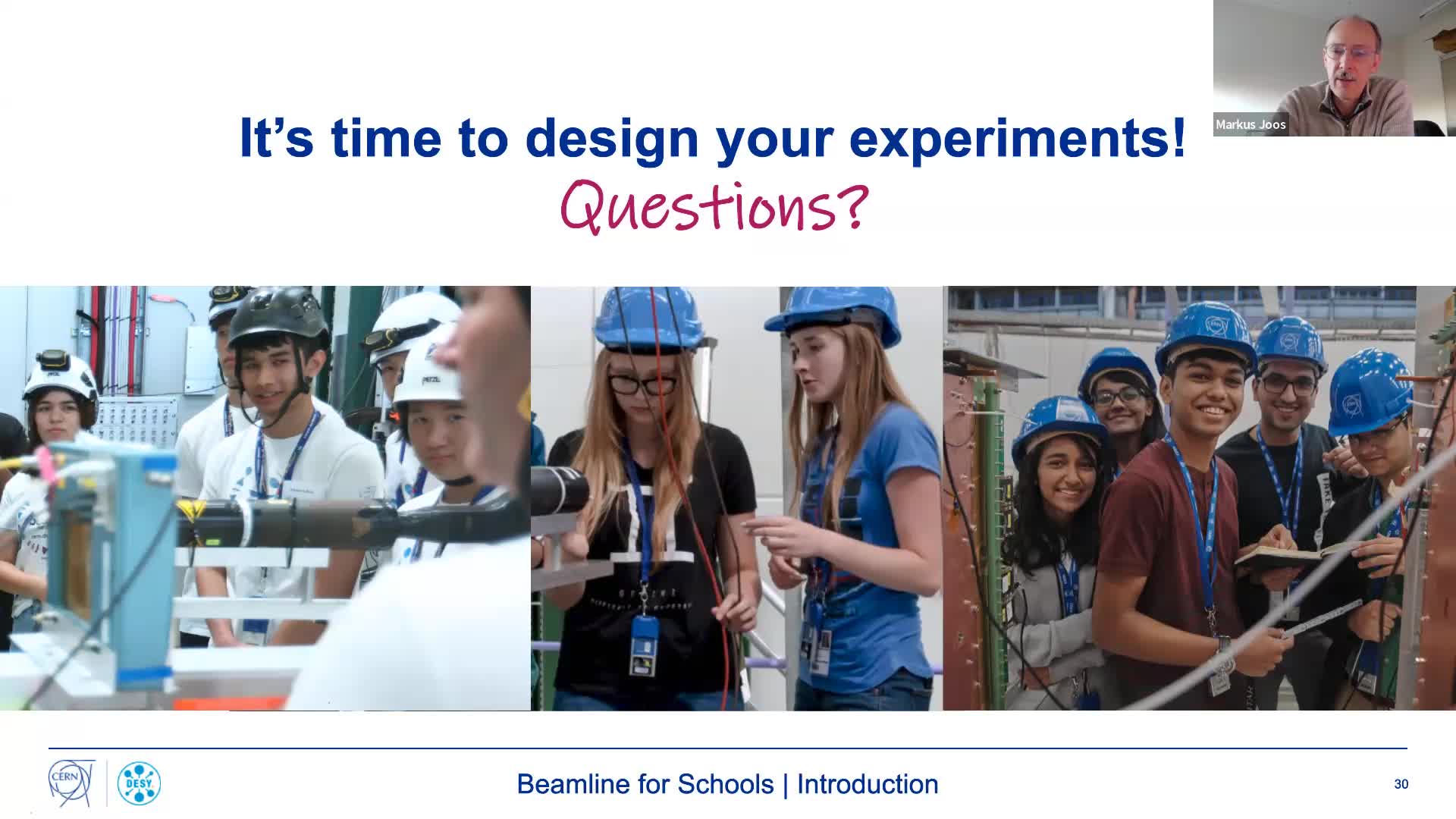 Introduction to Beamline for Schools (incl. Q&A) · CDS Videos · CERN