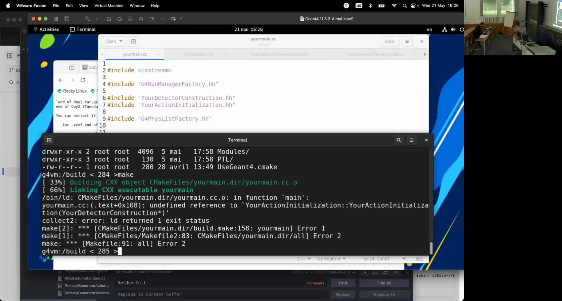 G4FS-25 Day-3 Session-2 "Implementing a primary Generator and first Geant4 runs" · CDS Videos · CERN