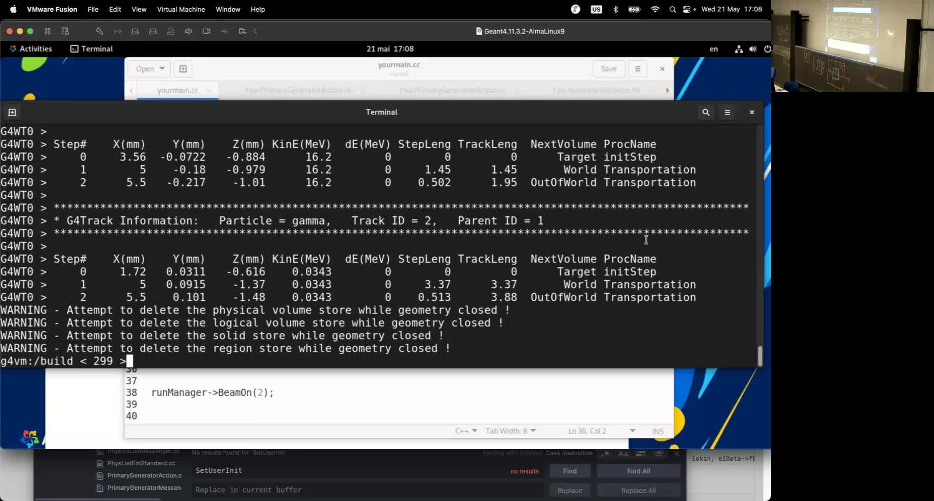 G4FS-25 Day-3 Session-2 "Implementing a primary Generator and first Geant4 runs" · CDS Videos · CERN