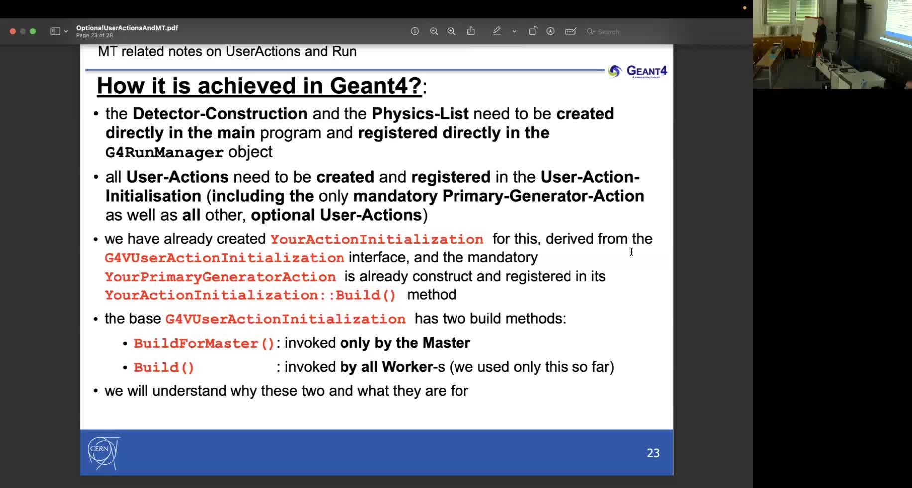 G4FS25 Day-5 Session 1 - Using more CPU cores with Multithreading · CDS Videos · CERN