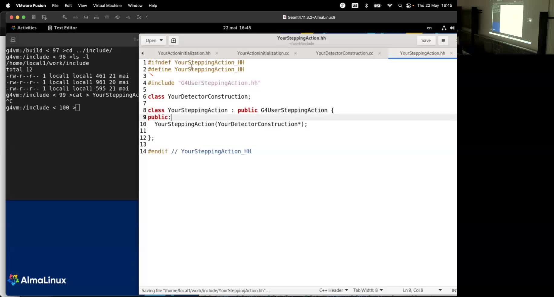 G4FS25 Day 4 Session 2 "Geant4 User Actions - a way to see and record information" · CDS Videos ...