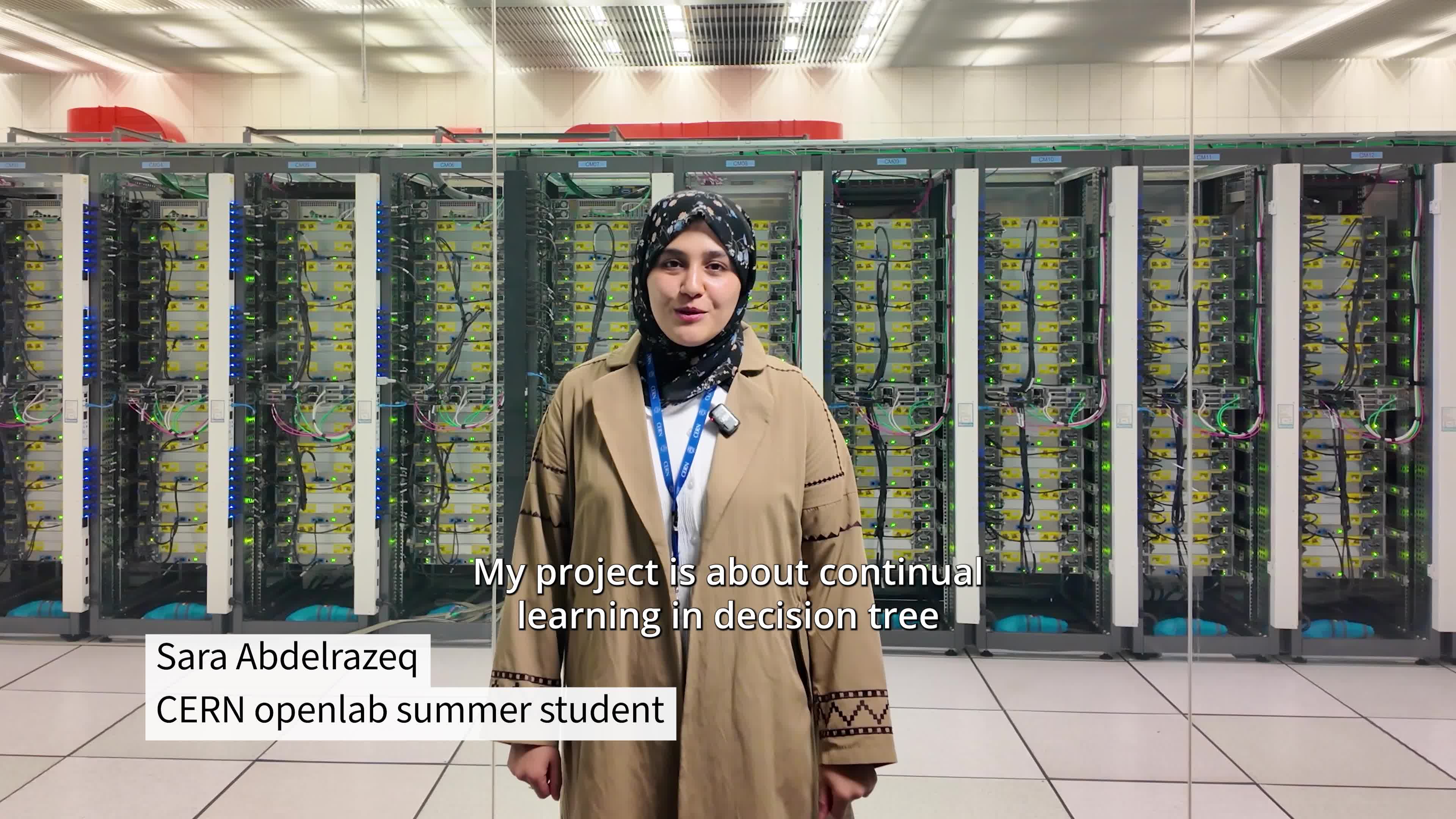 About the 2025 CERN openlab Summer Student Project - Sara Abdelrazeq ...