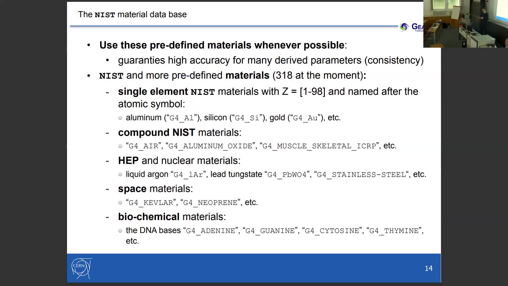 G4FS-25 Day 2 Session 1 - "Creating a Geant4 Geometry (part 1)" at "First Steps with Geant4 2025 ...