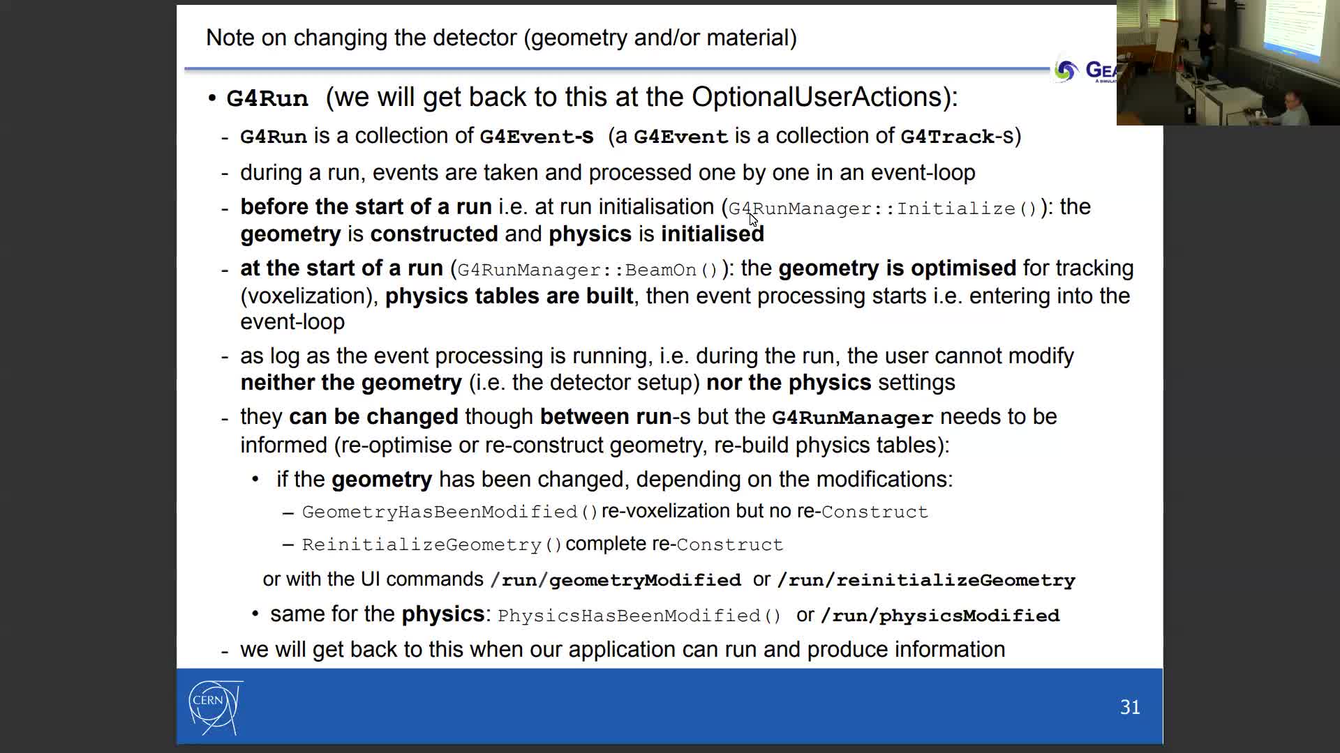 G4FS-25 Day 2 Session 2 - The Detector Description: its role and our first implementation · CDS ...