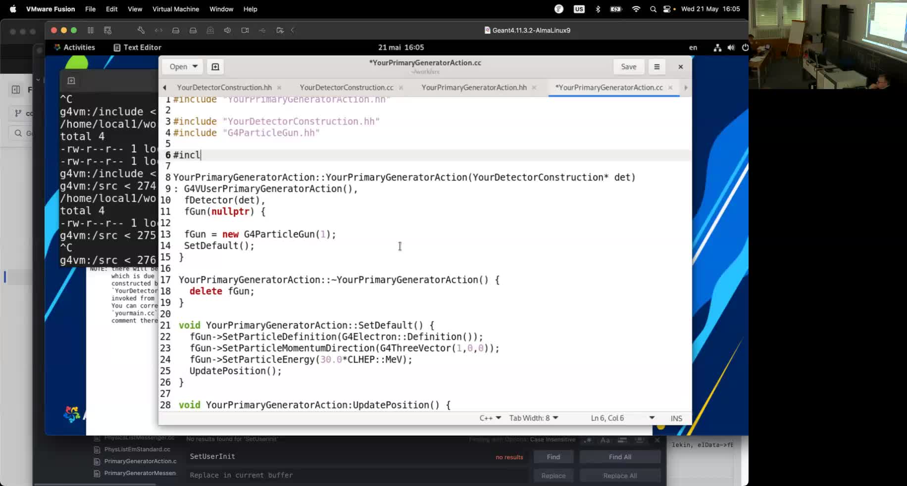 G4FS-25 Day-3 Session-2 "Implementing a primary Generator and first Geant4 runs" · CDS Videos · CERN