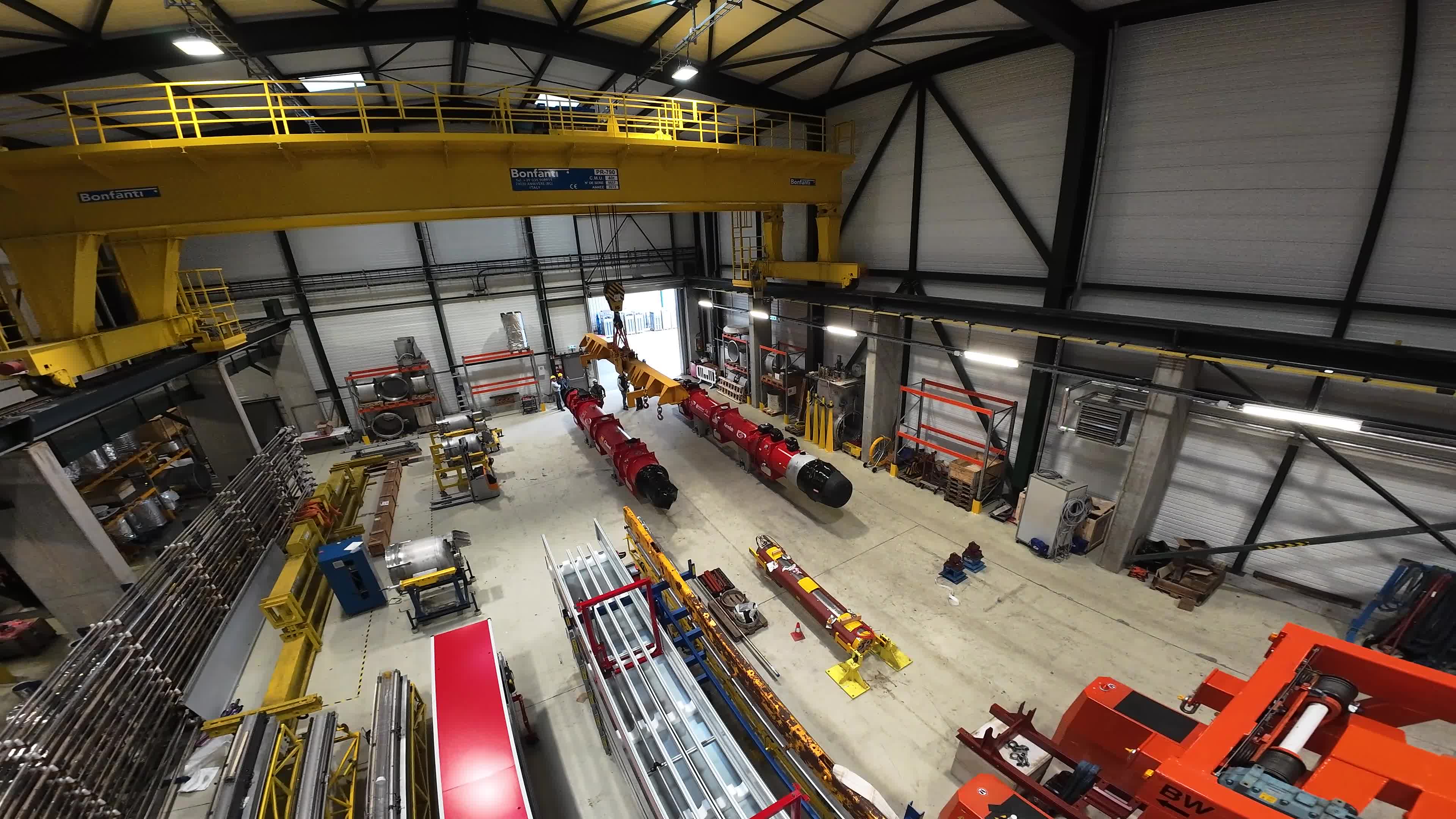 Drone SM18 triplets HiLumi part3 · CDS Videos · CERN