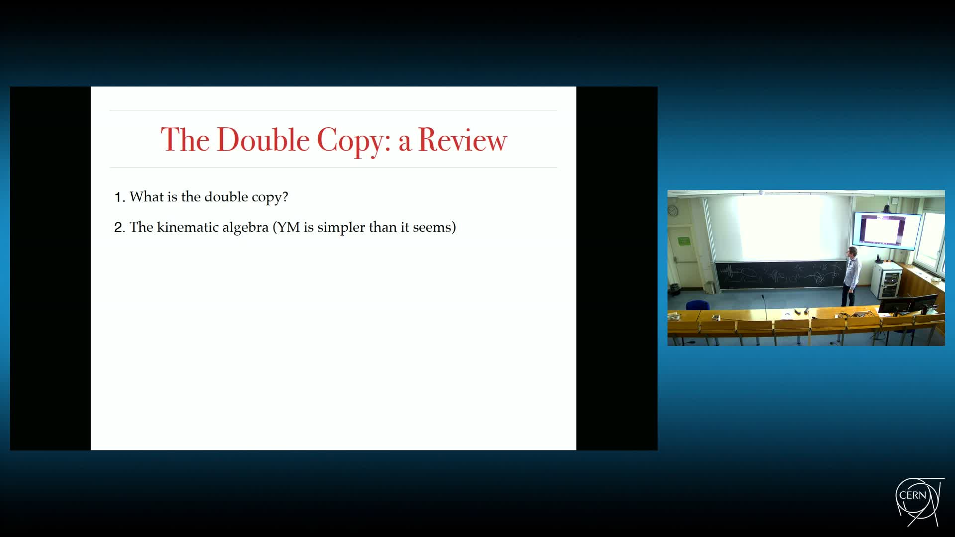 The Double Copy: A Review · CDS Videos · CERN