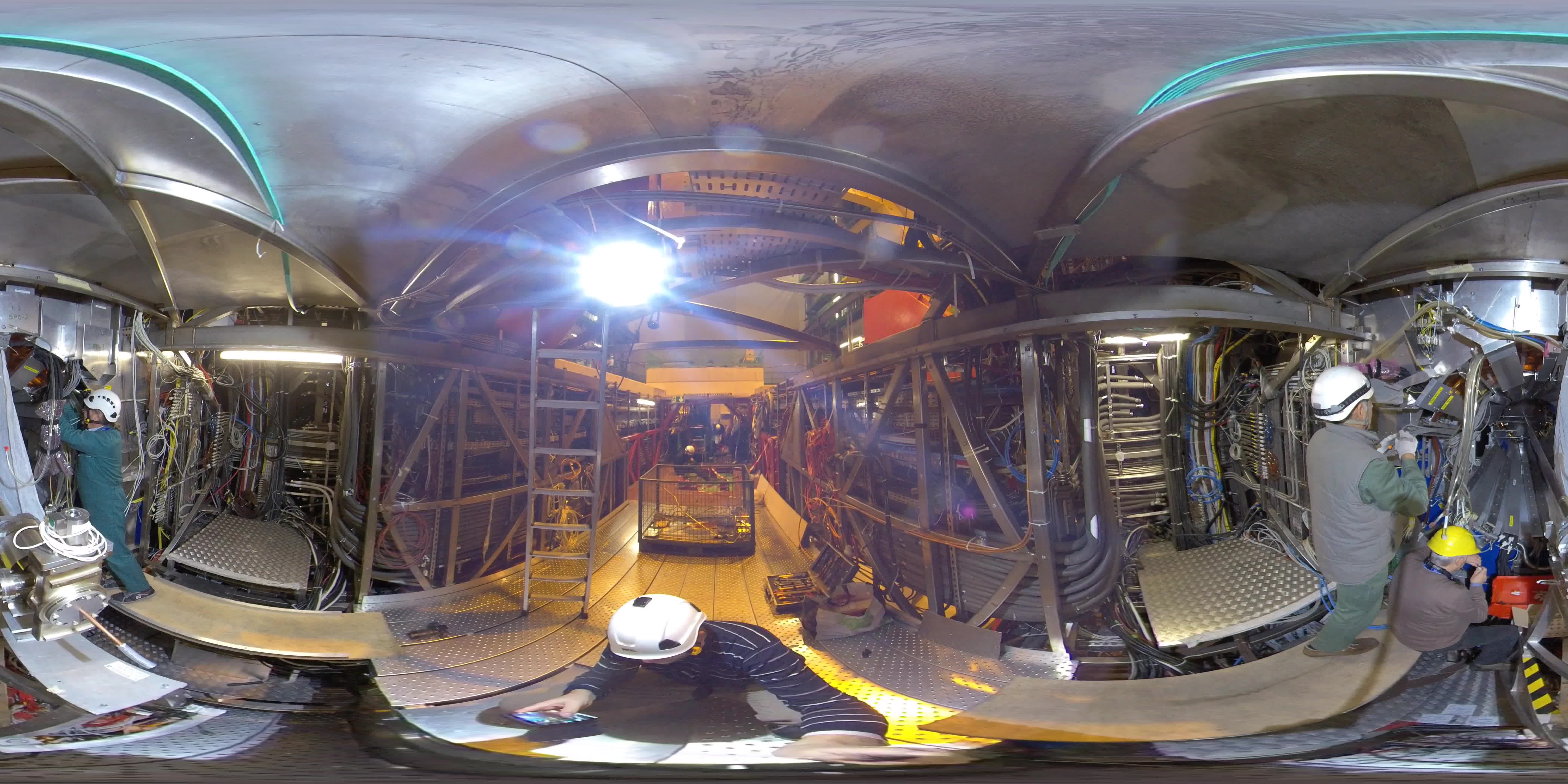 ALICE workers 360 · CDS Videos · CERN